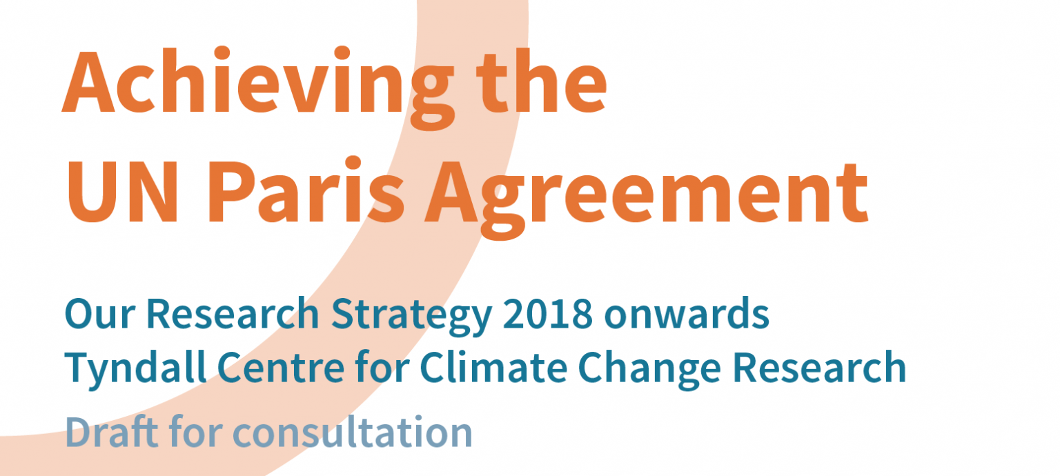 Tyndall Centre for Climate Change Research Publications